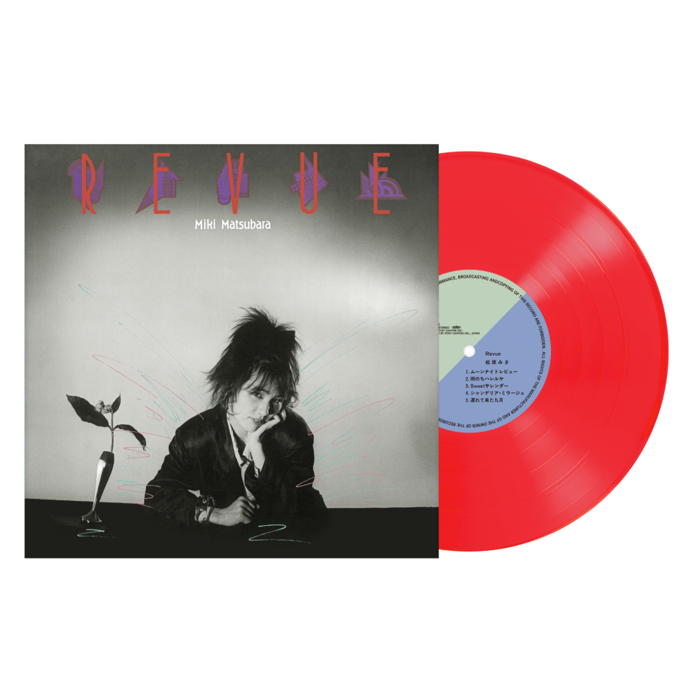 Miki Matsubara - REVUE (Clear Red Vinyl LP) | City Pop on Vinyl 2024 ...