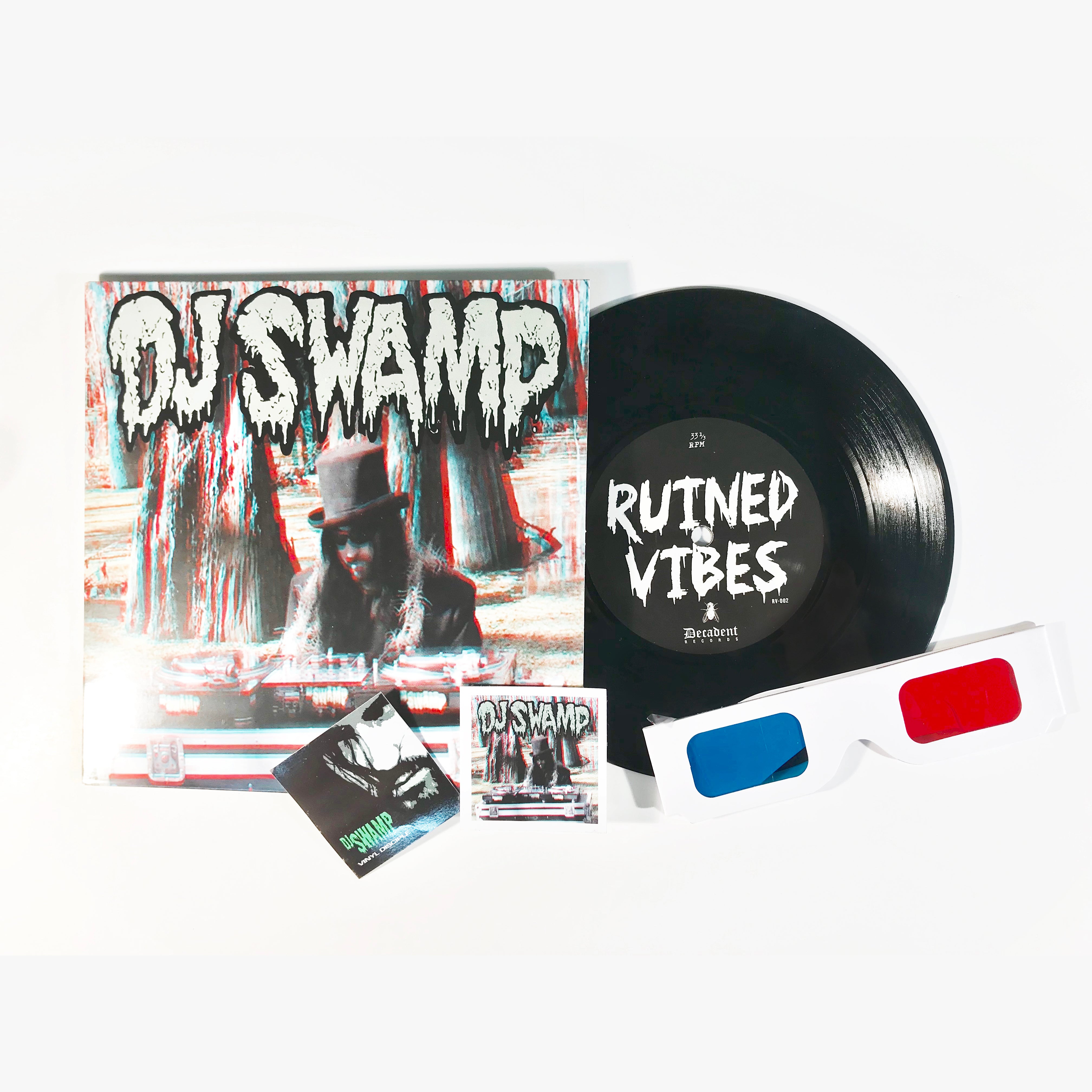 DJ SWAMP - 7" Swamp 3D (Black) – STOKYO
